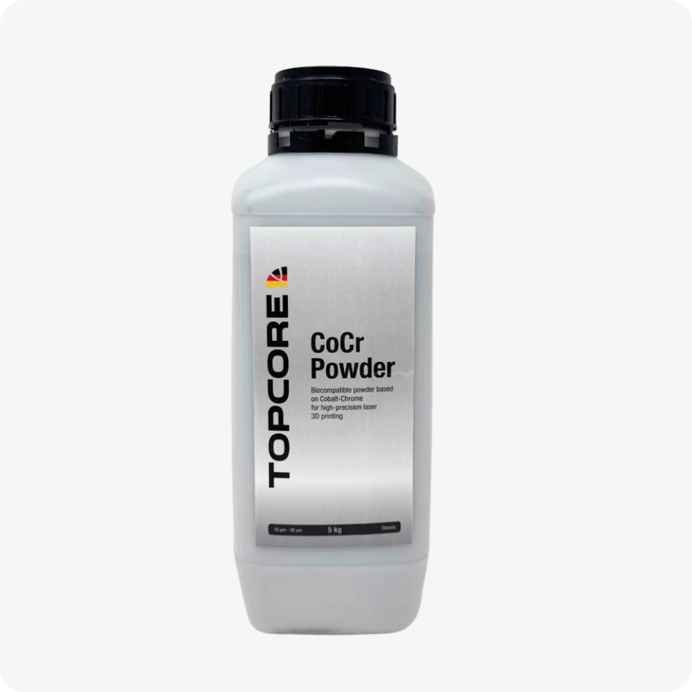 TopCore Classic Cobalt-Chrome Metal Powder for 3D Printing - Ergometa